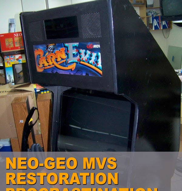 Outdated References: My 10 Years Neo Geo Big Red Restoration