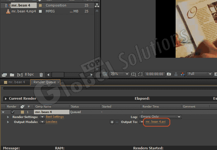 Cara Render di After Effects (Ukuran kecil Tanpa Mengurangi Kualitas ...