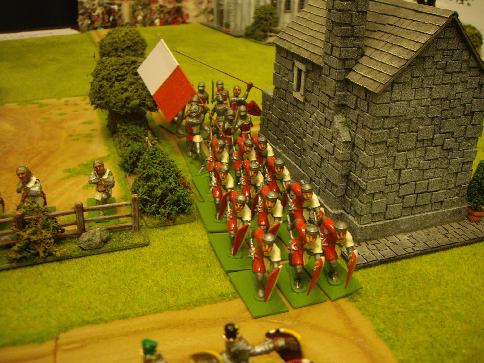 Wargaming with 54mm Toy Soldiers: MEDIEVAL WARGAME 54MM