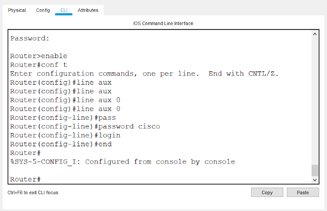 Configuring Enable And Line Passwords