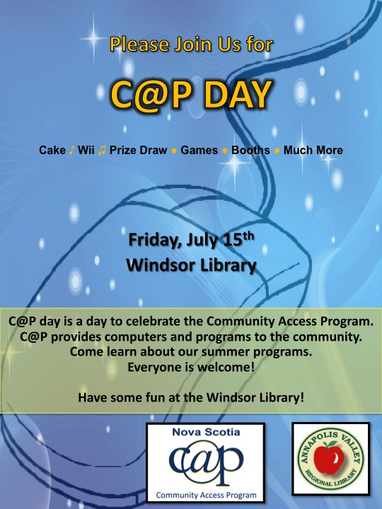 Kings-West Hants C@P Association: July 2011