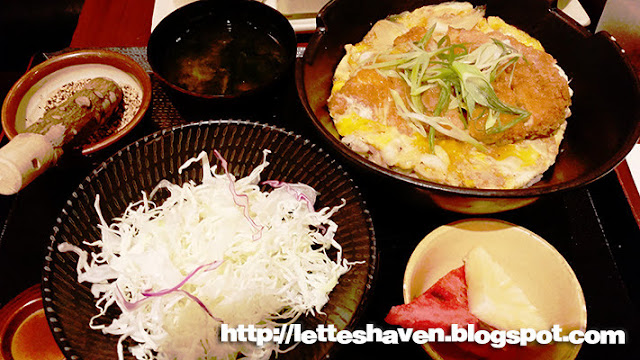 Lette's Haven: Yabu: The House of Katsu - Chicken Katsudon Set