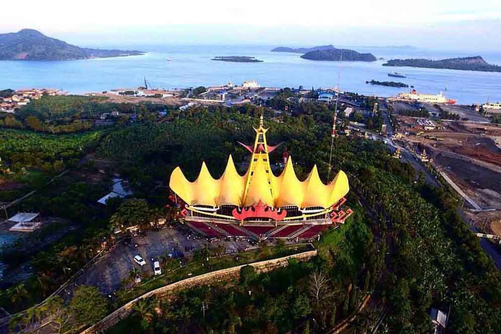 Menara Siger-Kabupaten Lampung Selatan - Direktori Tempat Wisata
