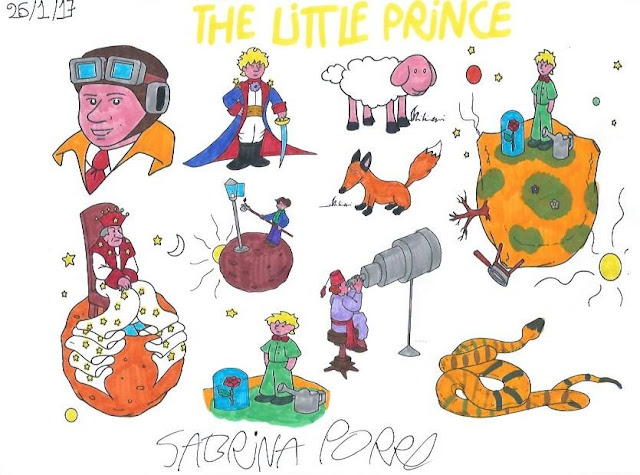 THIRD CYCLE: 5TH GRADE ARTS: CHARACTERS FROM THE LITTLE PRINCE
