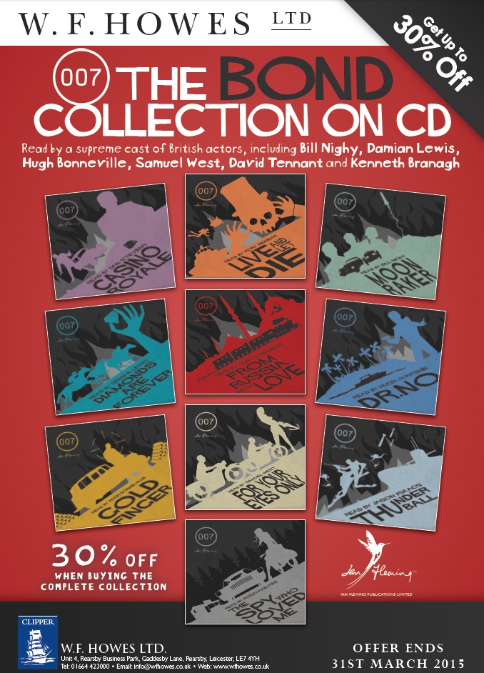 The Book Bond: JAMES BOND audiobook collection on CD