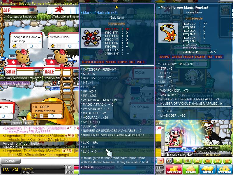 MapleSecrets - ☯ IMBA and CRAZY RICH MapleSEA Legend ☯ ♛: MapleSEA ...