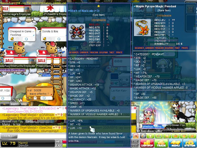 MapleSecrets - ☯ IMBA and CRAZY RICH MapleSEA Legend ☯ ♛: MapleSEA ...