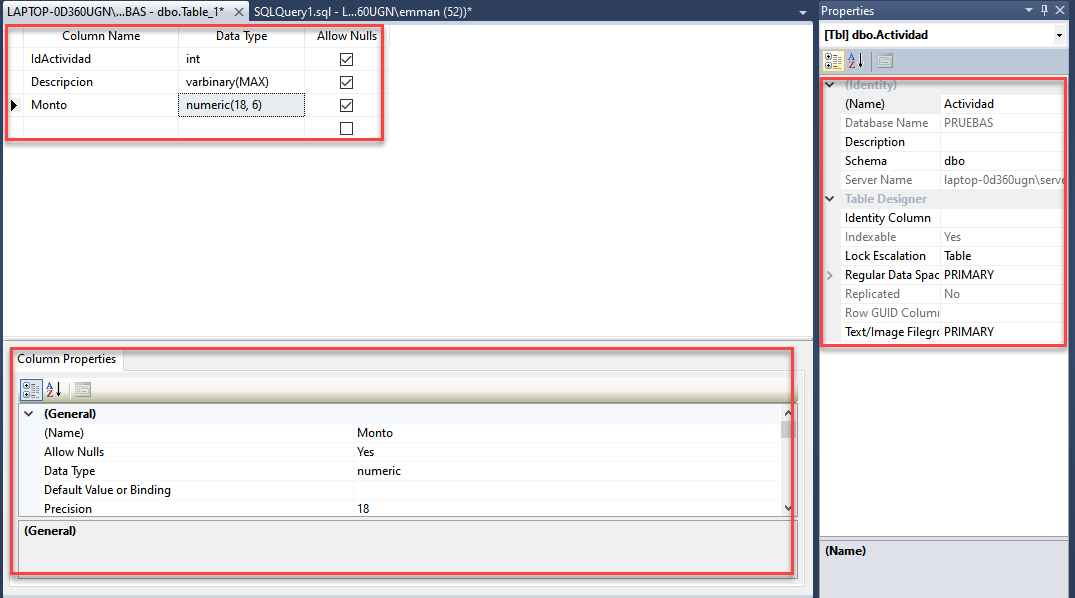 Crear tablas en SQL SERVER ~ Tumbaburros SQL