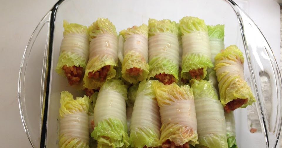 Art By The Plate Stuffed Napa Cabbage Rolls