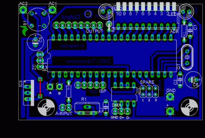 The Vics Web Log: DIY DMX slave device with ATmega 8515 (backup from ...