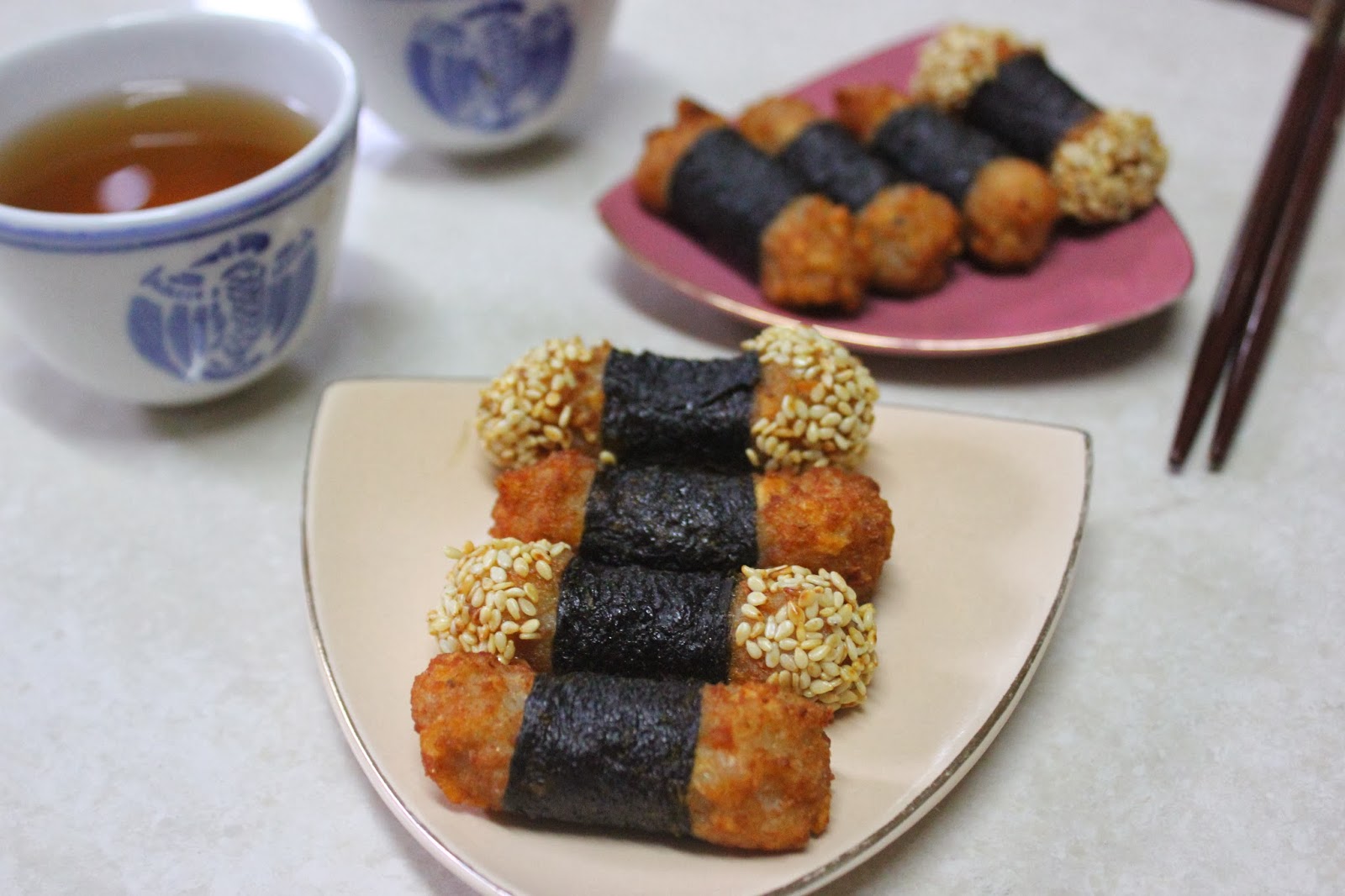 The Morning After: CRISPY NORI ROLLS