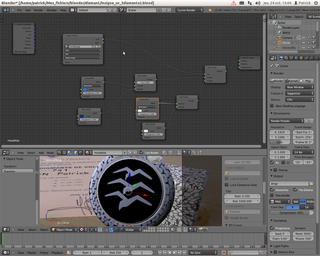 Blender-4d: octobre 2013