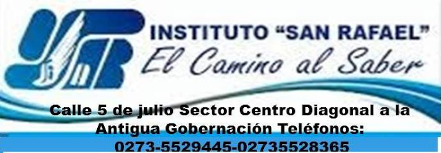 INSTITUTO SAN RAFAEL CURSOS BARINAS: 2019