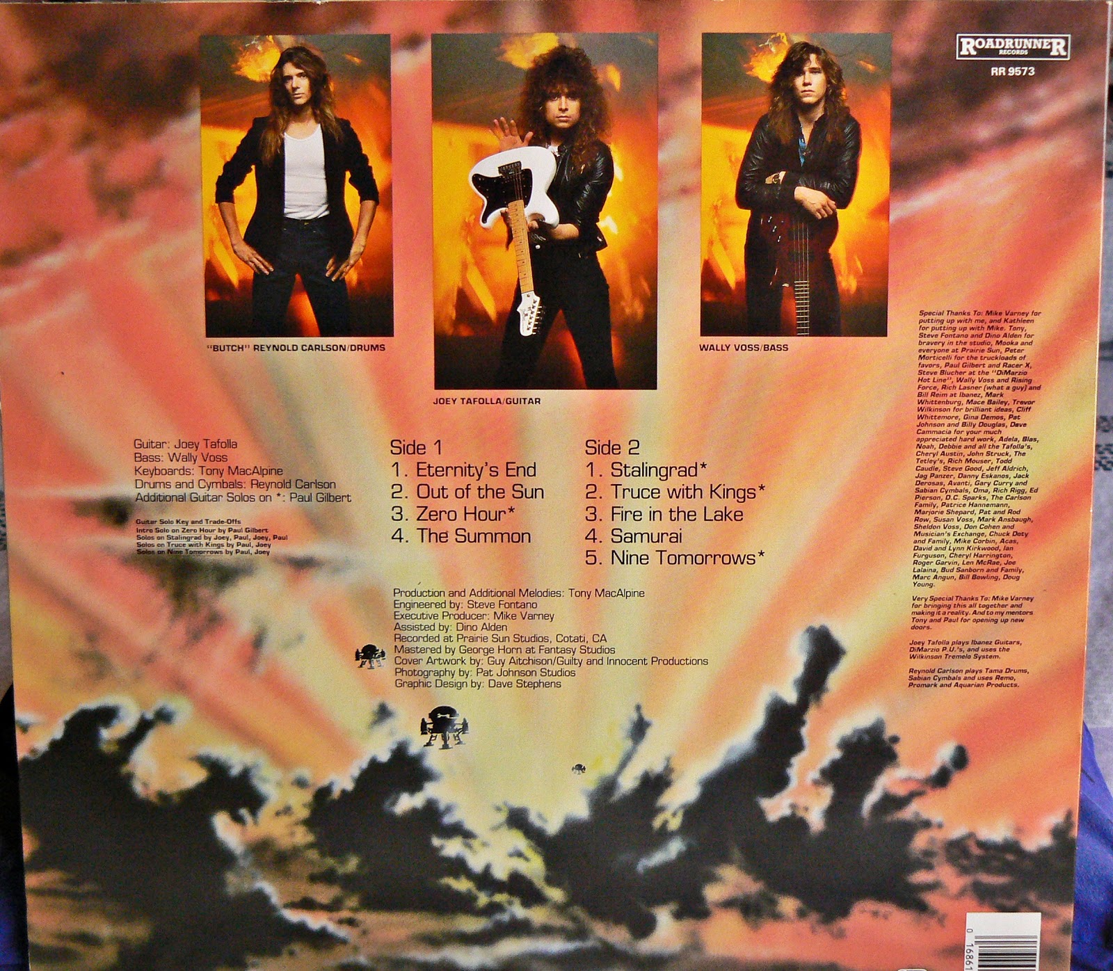 Joey Tafolla – Out of the sun (1987)