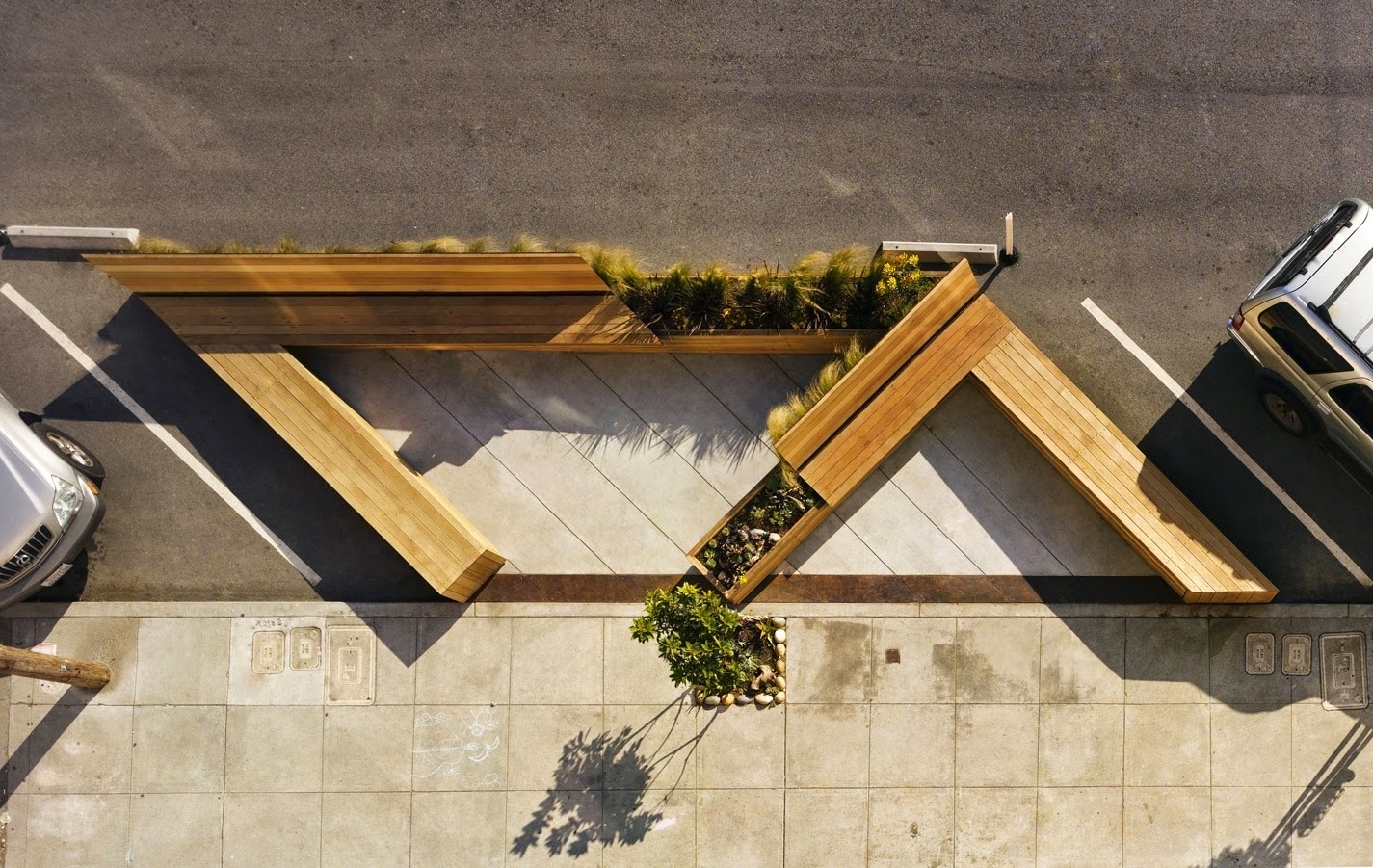 Bruna Santos G.: Parklets: espaços públicos para relaxar