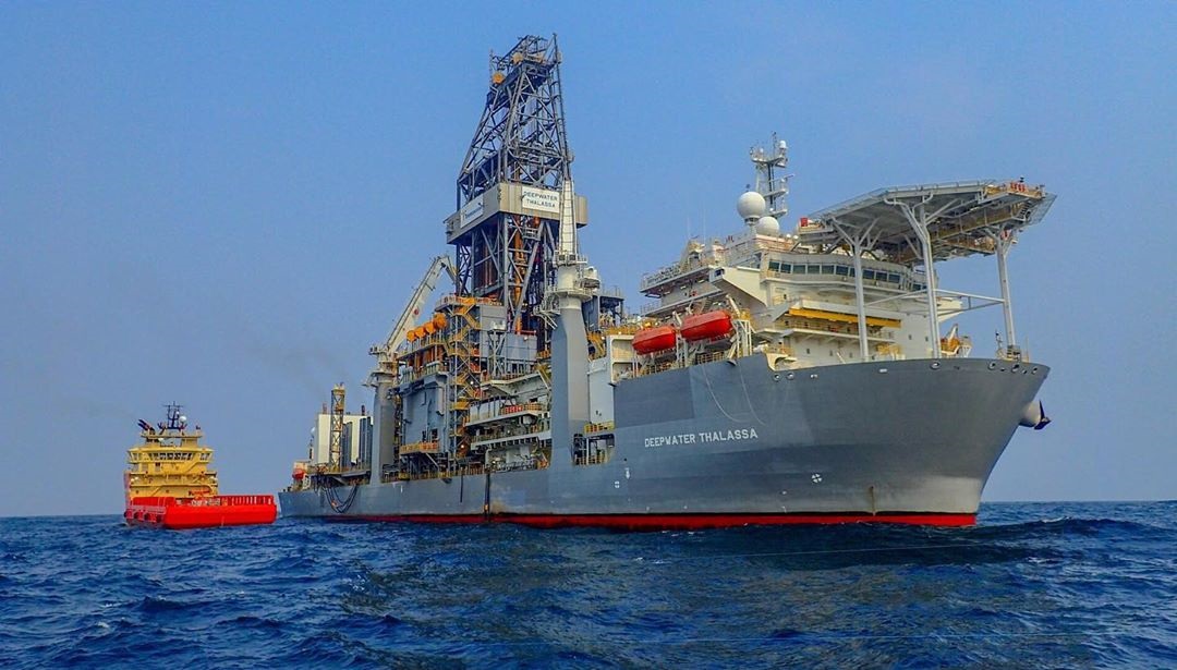 Offshore Base: Offshore oil gas drillship-Deepwater Thalassa