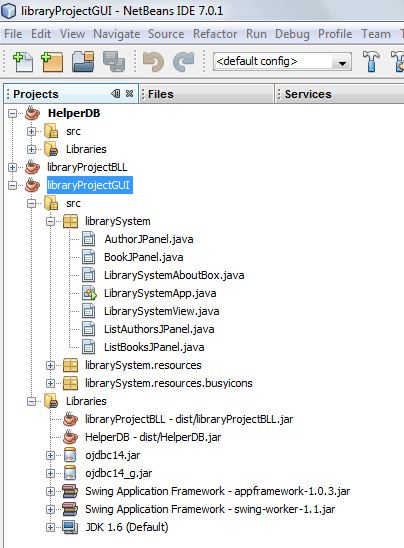 Practical Software Example Of Java Swing Application With Oracle