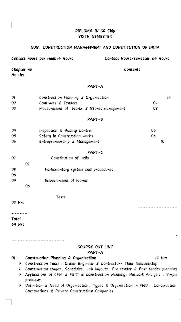 STUDENT SPOT(Diploma In Polytechnic Education -Karnataka): Civil 6th ...