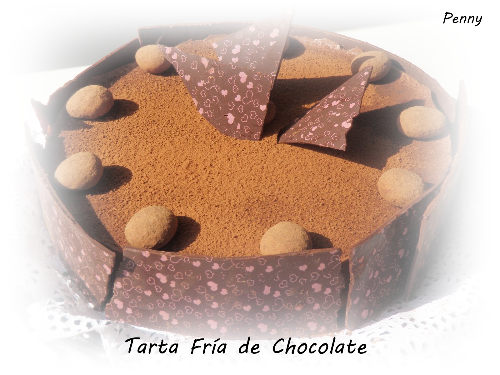 El Rincón de la Mariposa: Tarta Fría de Chocolate El Rincón de la Mariposa: Tarta Fría de Chocolate