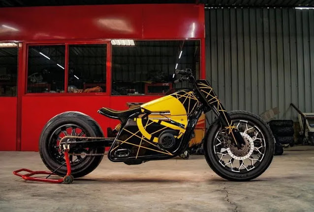 THIS MODIFIED MOTORCYCLE IS SCOOTER | APRILIA SR 150 | TJ MOTO
