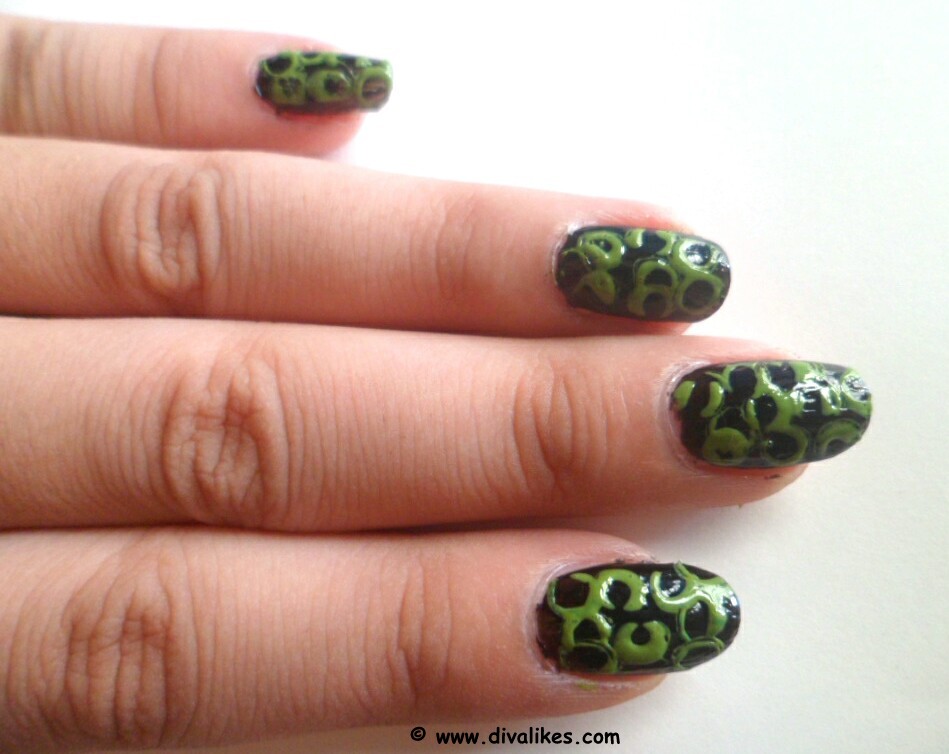 Straw Nail Art Tutorial | Diva Likes