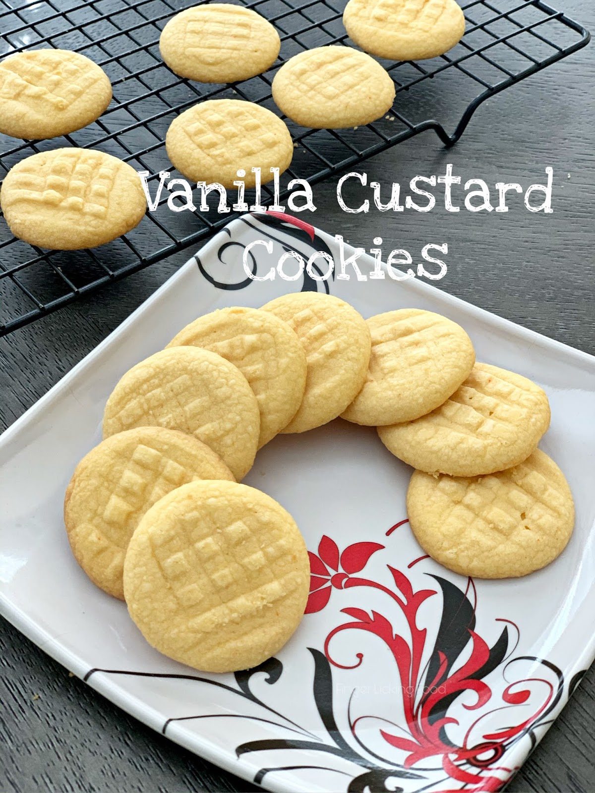 Finger Licking Food: WOYP Day #66 Vanilla Custard Cookies