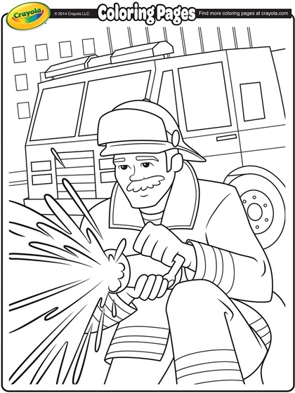 Fire Fighting Coloring Pages 2 ~ Coloring Pages