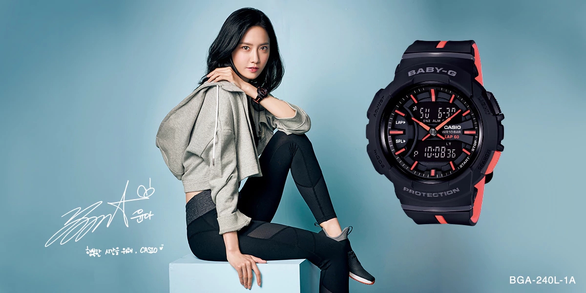 GIRLS' GENERATION Casio 2017 S/S Promotion × Baby-G | GGPM