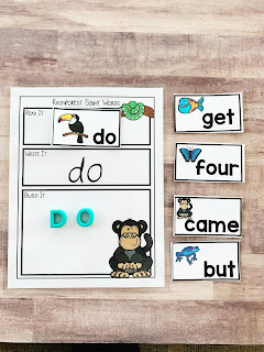 Rainforest ELA Unit for Kindergarten and 1st Grade | Busy Hands and Minds