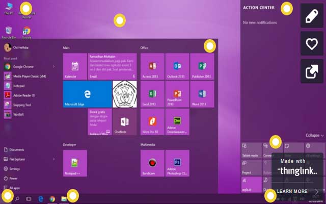 Media Interaktif : Windows 10 Desktop | TKJ Labschool Pekanbaru