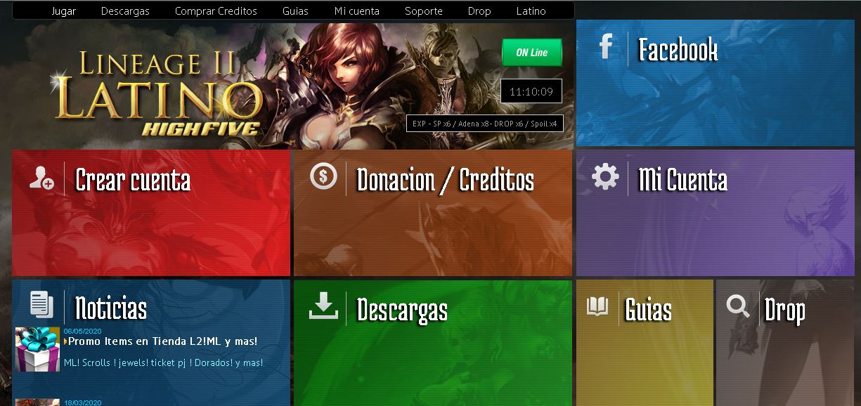 PARA TODOS LOS SERVER, LA MEJOR INTERFACE H5