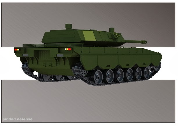 DEFENSE STUDIES: Prototipe Tank Medium Pindad Selesai Awal 2016