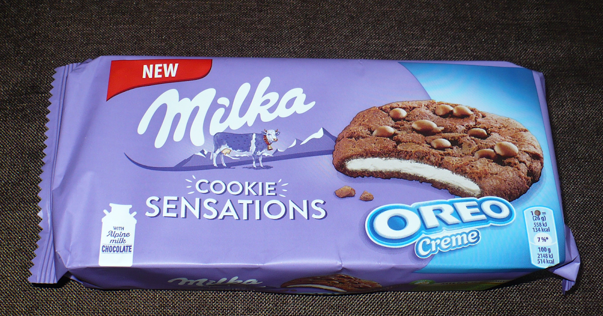 MILKA COOKIE SENSATIONS: OREO CREME: KAKAÓS KEKSZ VANÍLIAKRÉMMEL ...