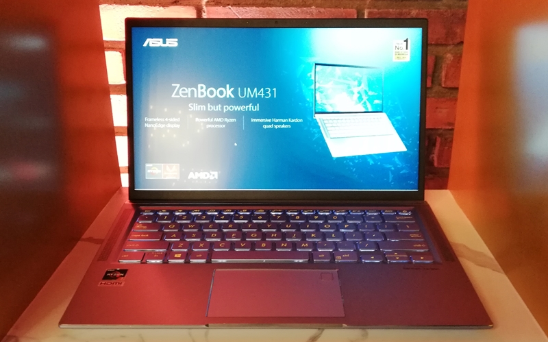ASUS ZenBook UM431, Laptop Premium di Bawah Rp10 Juta