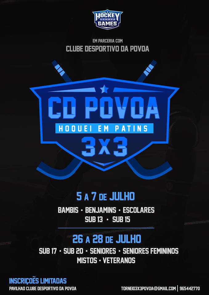 Hóquei Minhoto: Hockey Summer Games e CD Povoa organizam Torneio 3x3