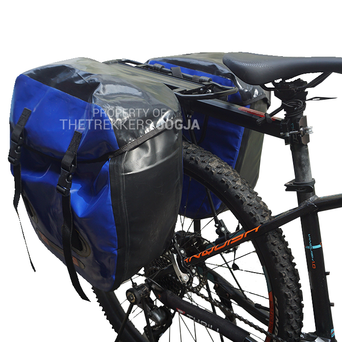 Tas Pannier Sepeda Type PS02CP Thetrekkers | Bahan PVC - DryBag Thetrekkers