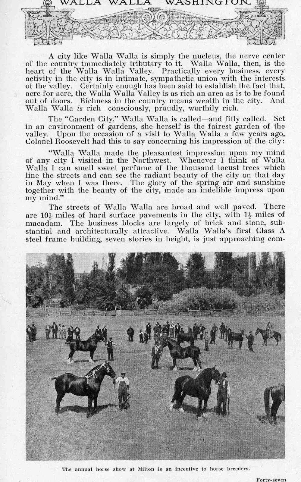 Bygone Walla Walla: vintage images of the City and County (and beyond ...