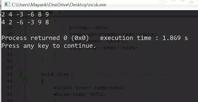 Swap alternate elements of Linked List pairwise Swap alternate elements of Linked List pairwise