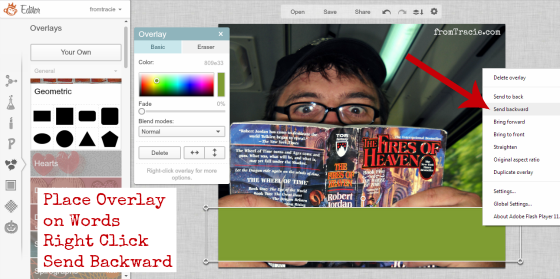 From Tracie: How To Use Overlays To Highlight Your Text On Pictures In ...