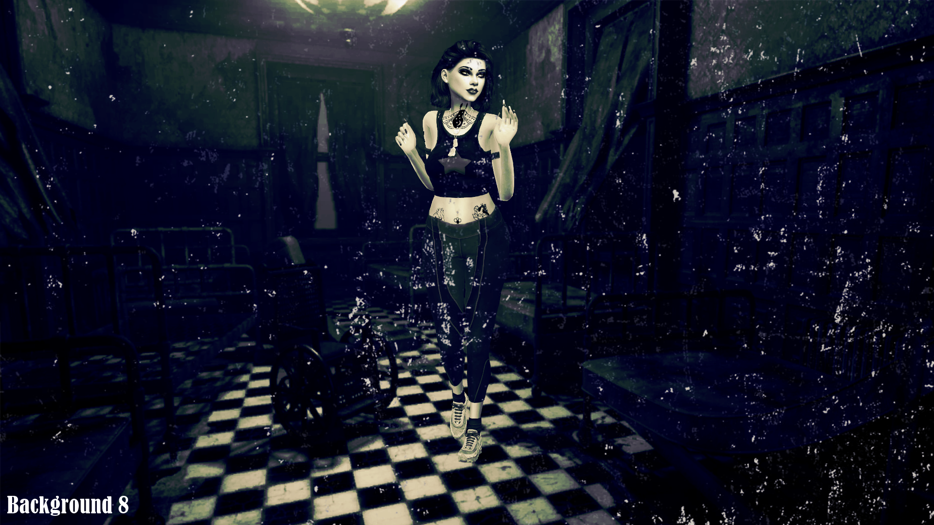 Annett's Sims 4 Welt: CAS Backgrounds * Horror House