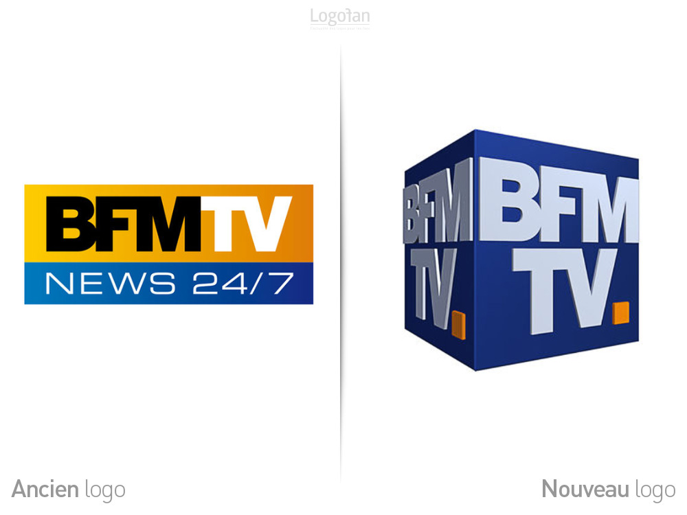 Logofan: BFM TV se met au carré