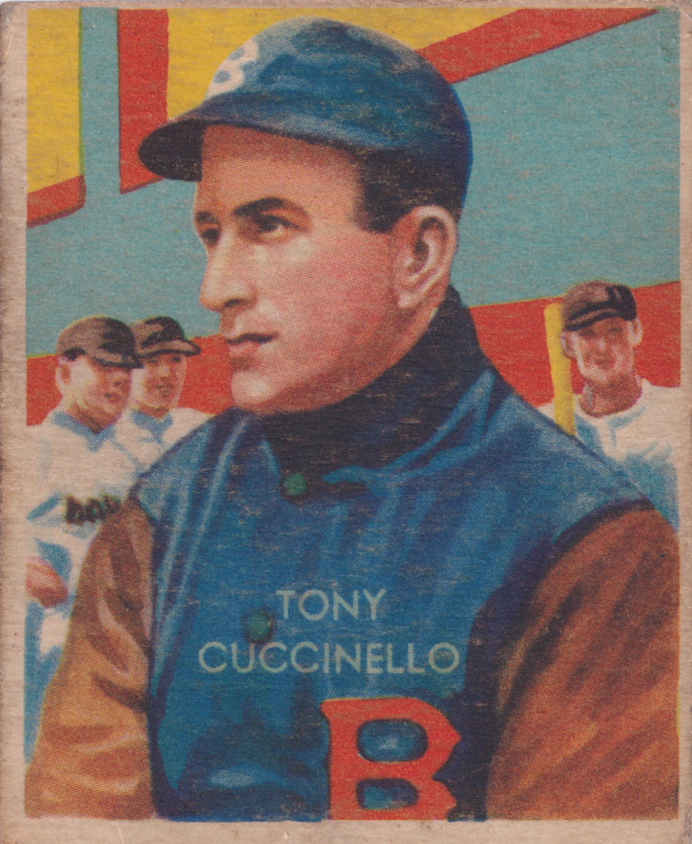 1934-1936 Diamond Stars: #55 Tony Cuccinello - Brooklyn Dodgers