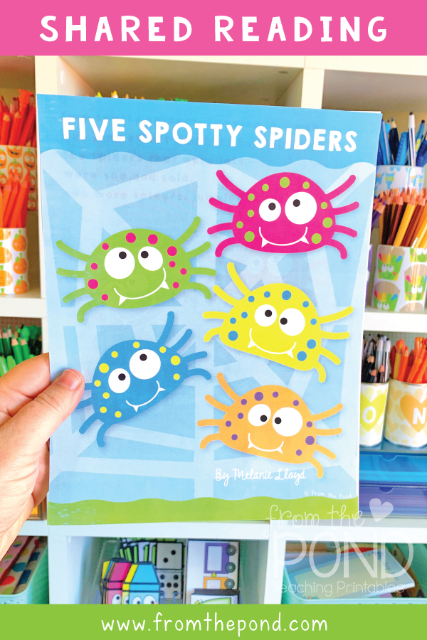 Spotty Spiders - Teach the sp Consonant Blend | From the Pond