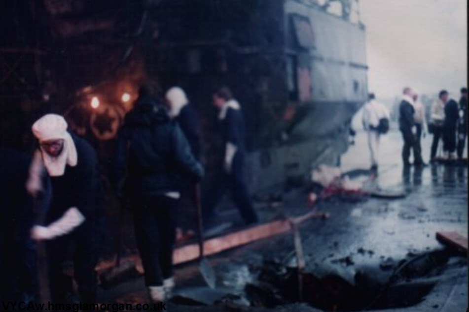 RN: HMS Glamorgan ~ FDRA - Malvinas