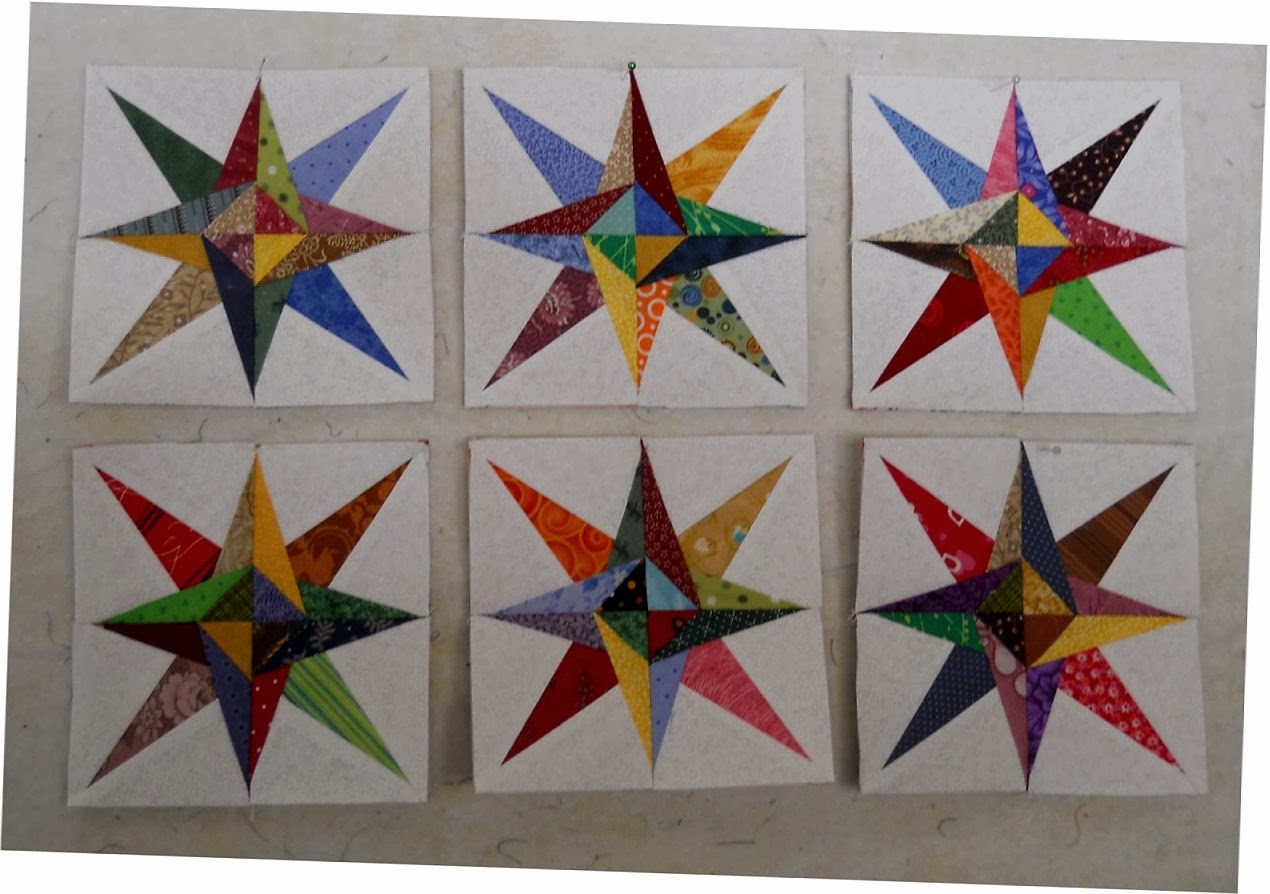 Scrapbox Quilts: Scrap Scramble - January blocks 5