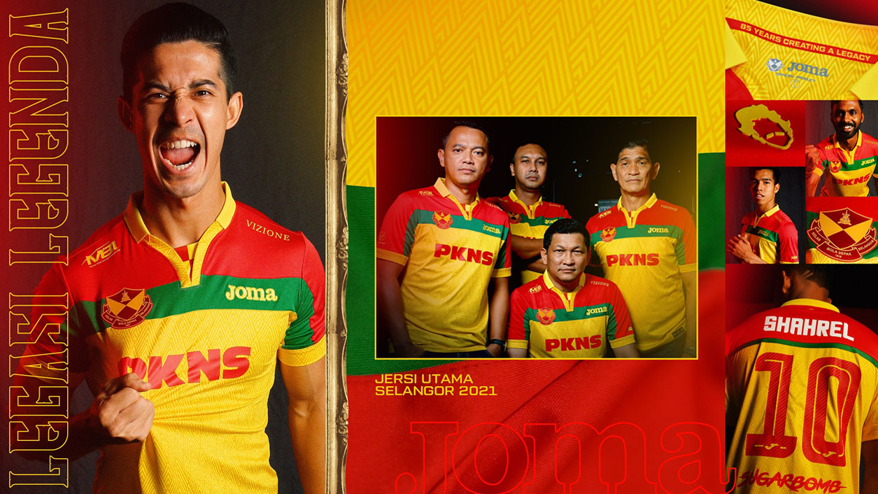 Football teams shirt and kits fan: Selangor FC Home Legacy 2021 Kit
