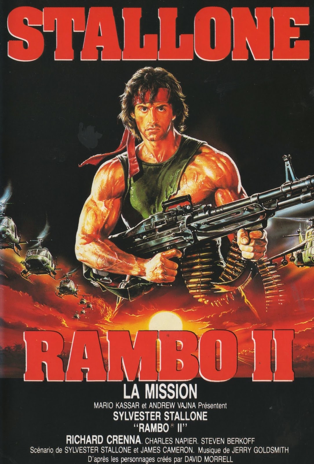 Affiches - Photos d'exploitation - Bandes annonces: Rambo II : La ...