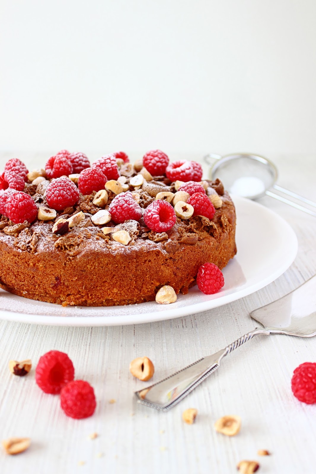 Frambozencake met amaretti