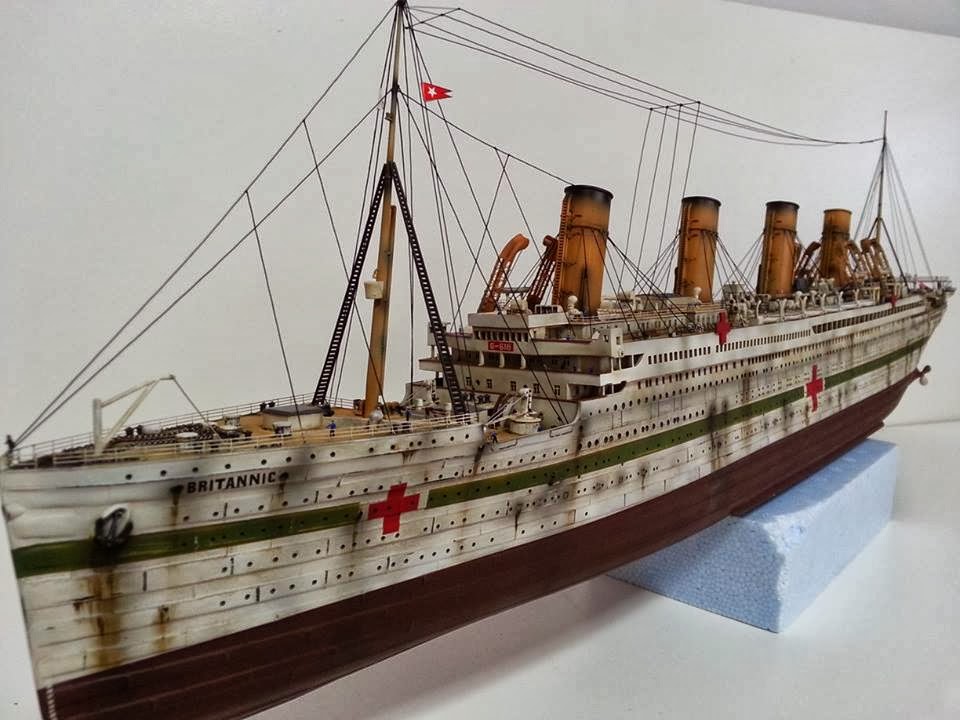 Kitter's Scale Models: 1/350 H.M.H.S Britannic