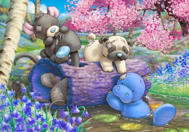 Blue Nose Friends: Free Printable Invitations, Cards or Papers. - Oh My ...